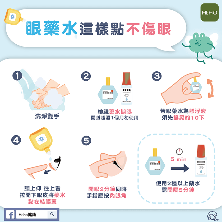 眼藥水你點對了嗎這樣點眼睛水汪汪 Heho健康
