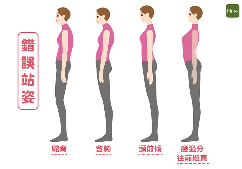 你站對了嗎？錯誤站姿讓你的脊椎面臨3大風險 Heho健康